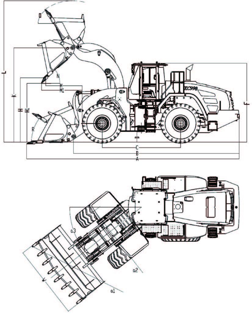 HBZ MAKİNA XCMG FORKLİFTLERİ - AĞIR İŞ MAKİNALARI - XC988 Mermer Loader